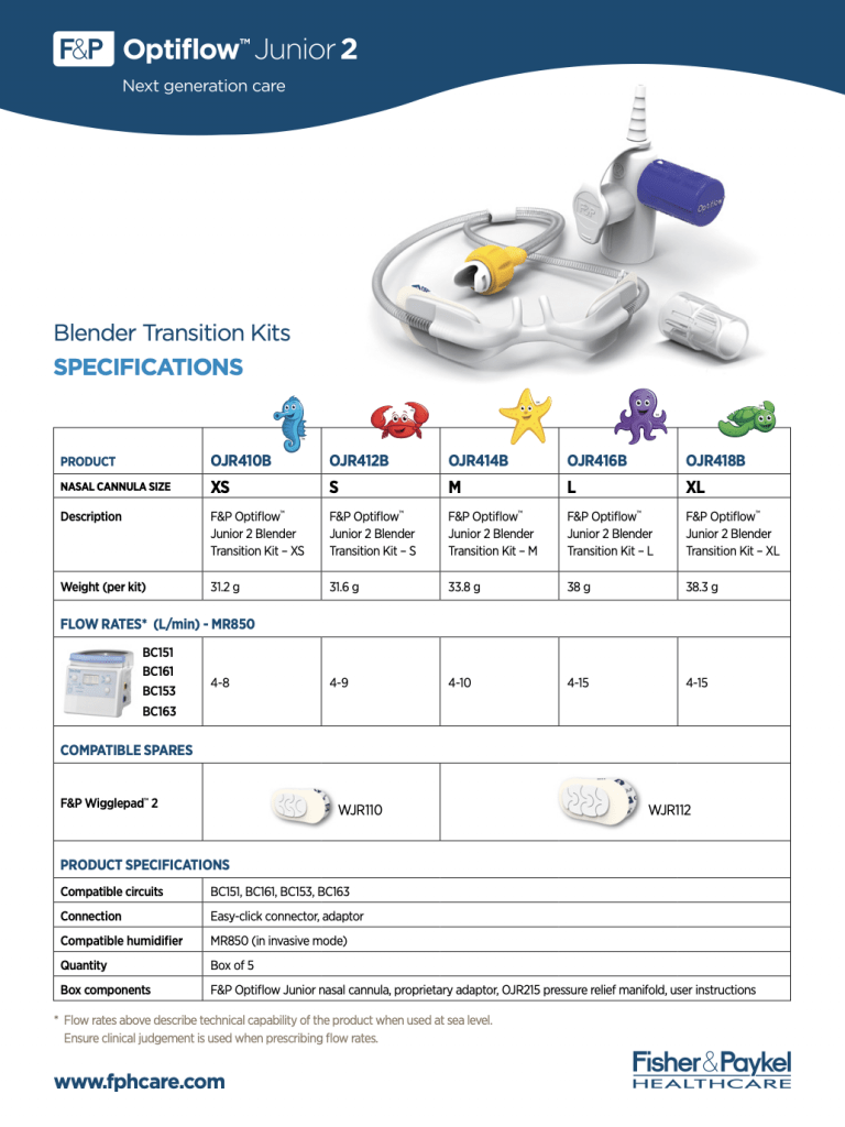 Fisher & Paykel Airvo™ 2 Paed – Respiratory Care Africa