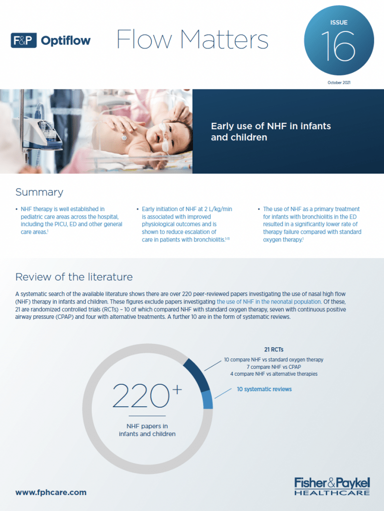 Fisher & Paykel Airvo™ 2 Paed – Respiratory Care Africa